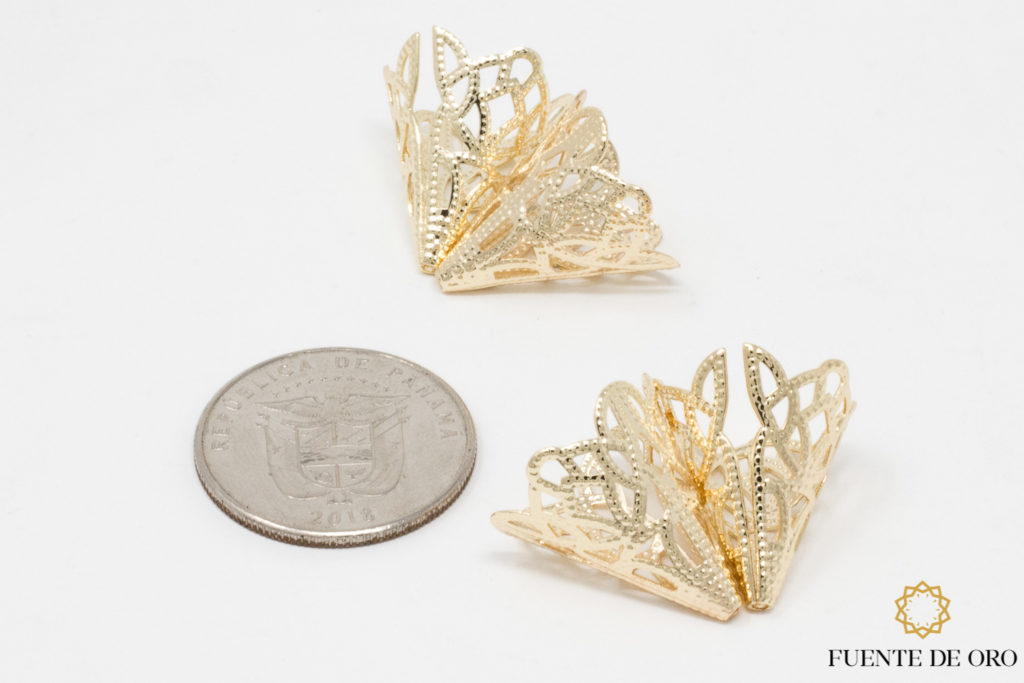 BROCHE PICOLORO NIQUELADO 12MM - Fuente de Oro Panamá